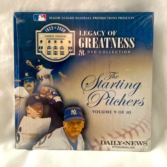 MLB | Media | Legacy Of Greatness Dvd 9 Of Ny Yankees Bin4 | Poshmark